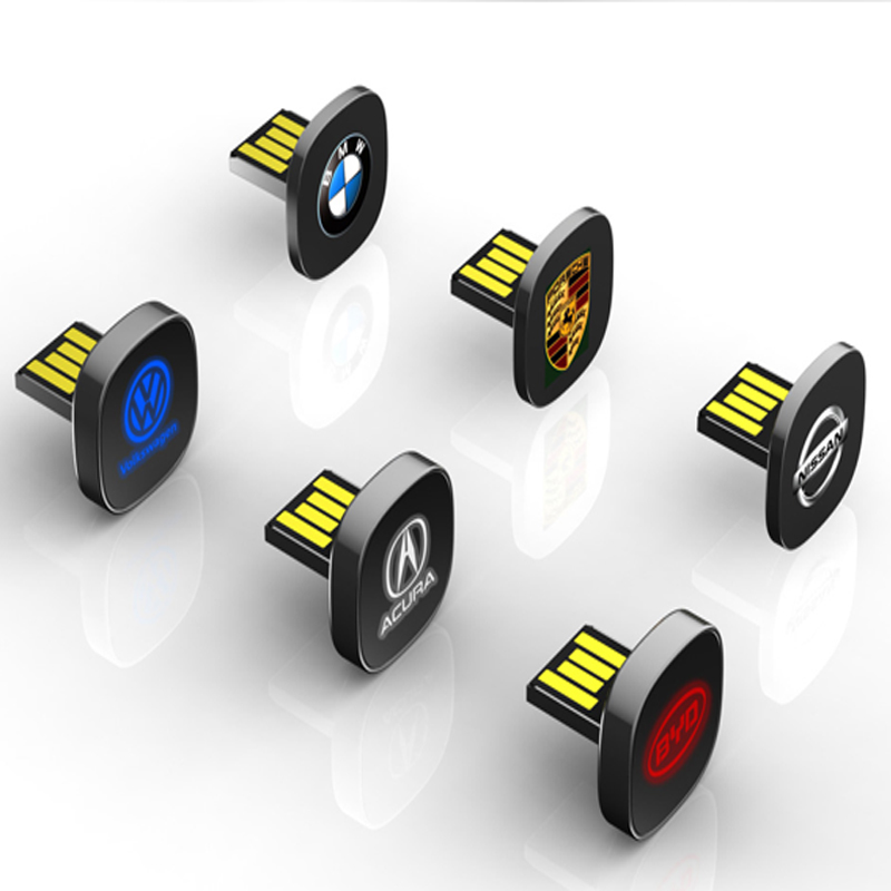 Car Led Logo Flash Drive From China USB Factory